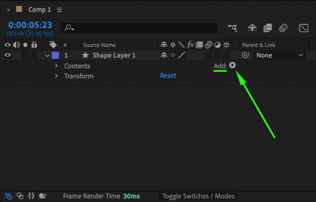 How to Use Shape Layers in After Effects | aejuice.com