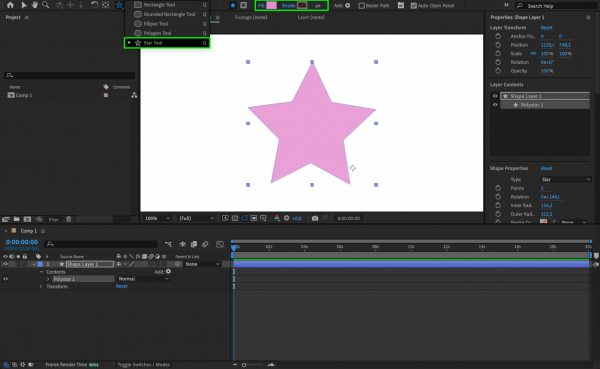 How to Use Shape Layers in After Effects | aejuice.com