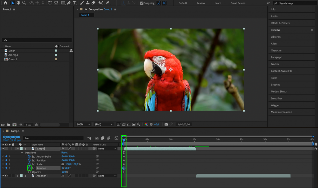 How to Move Layers After Effects | aejuice.com