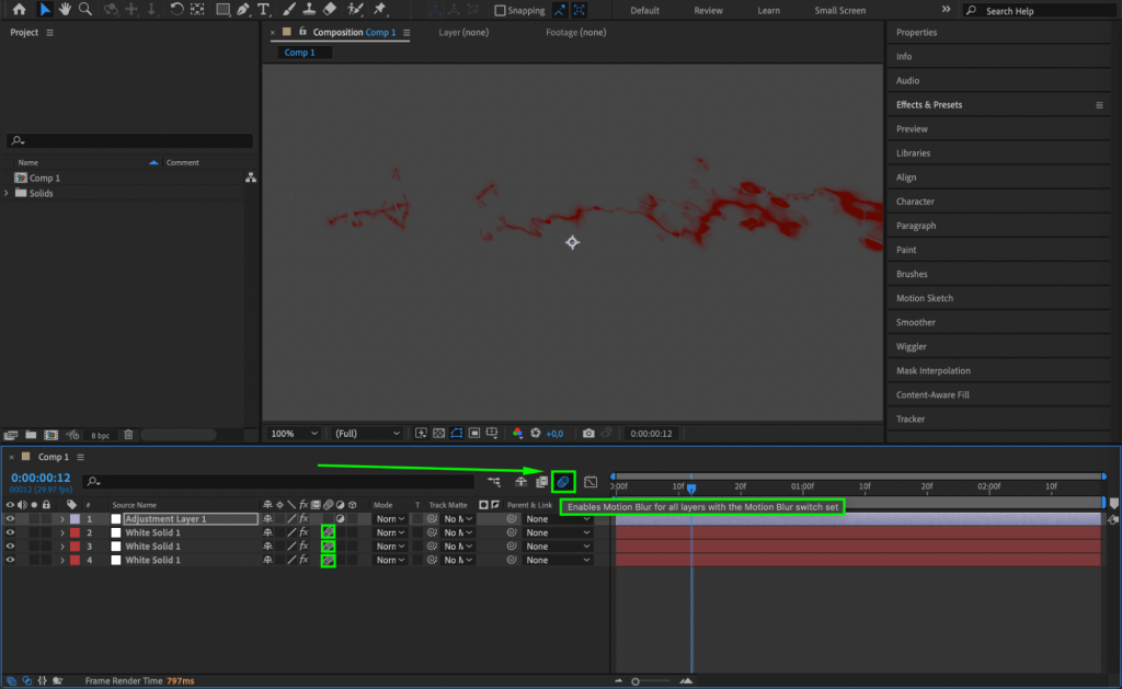How to Create Realistic Blood Splatter Effects in Adobe After Effects ...