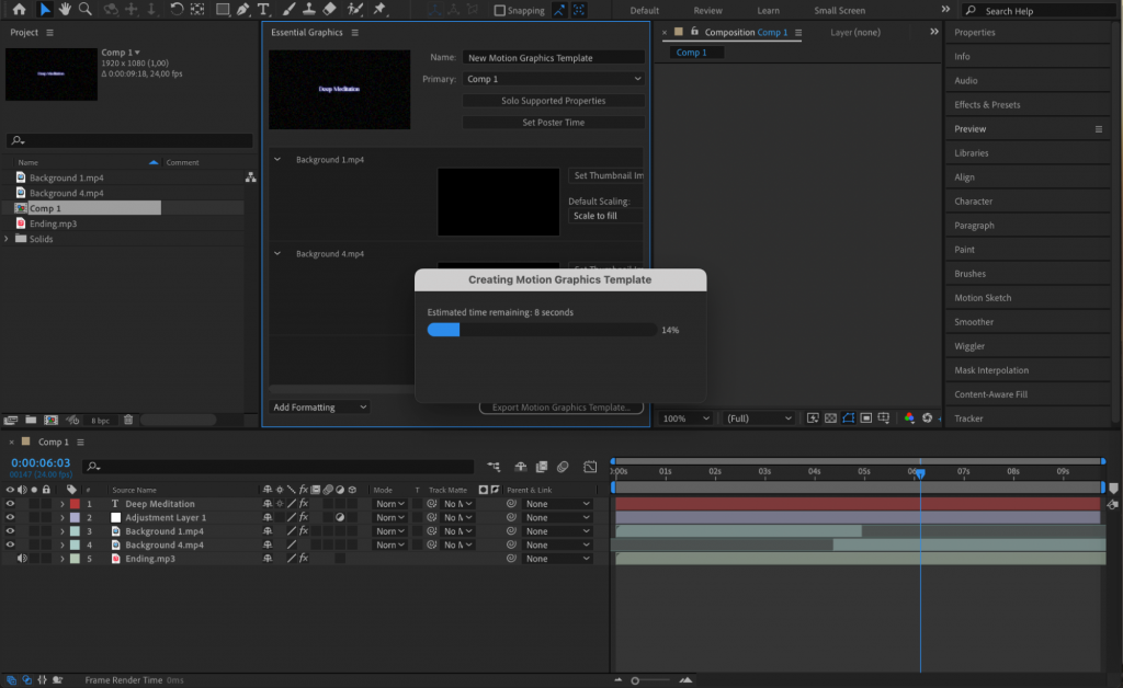 How to Create MOGRT Files in After Effects | aejuice.com