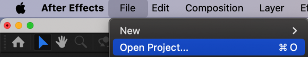 How to Open a New After Effects Project in an Older Version | aejuice.com