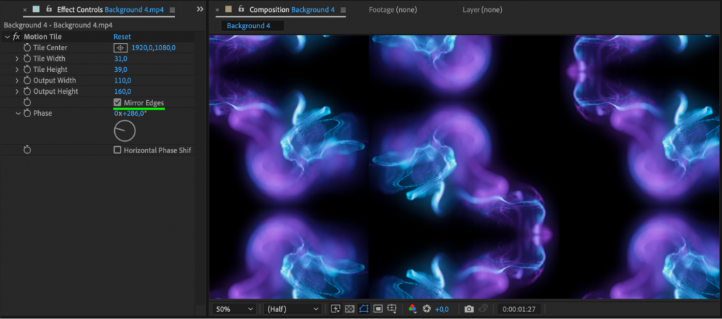 How to Use the Motion Tile Effect in After Effects | aejuice.com