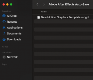 How to Create MOGRT Files in After Effects | aejuice.com