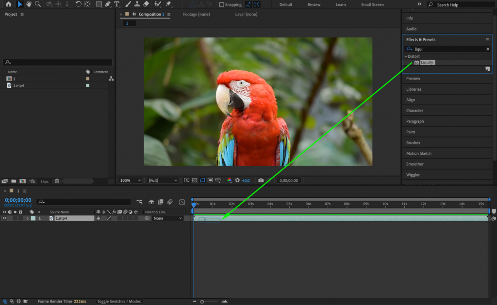 How to Use the Liquify Effect in After Effects | aejuice.com