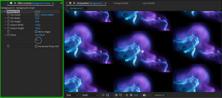 How to Use the Motion Tile Effect in After Effects | aejuice.com