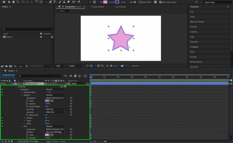 How to Use Shape Layers in After Effects | aejuice.com