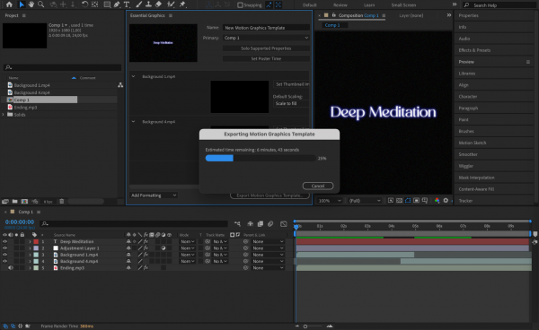 How to Create MOGRT Files in After Effects | aejuice.com