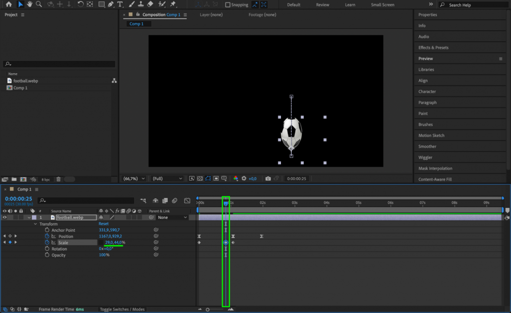How to Create a Bouncing Ball Animation in After Effects | aejuice.com