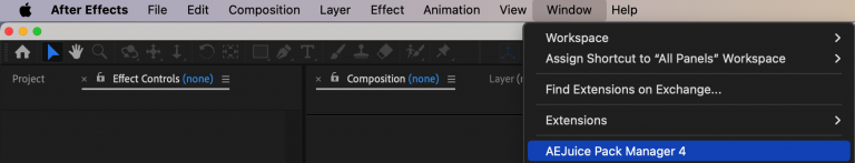 How to Open Plugins in After Effects | aejuice.com