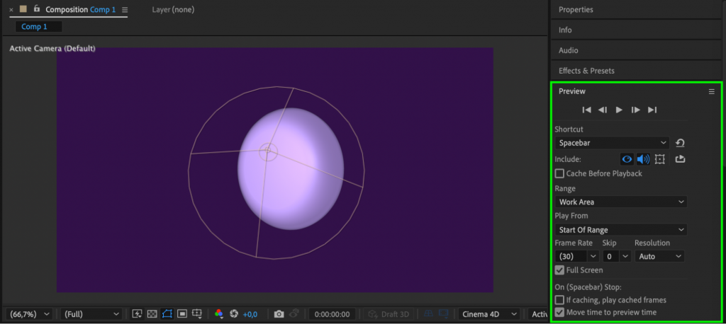 How to Create a 3D Circle in After Effects | aejuice.com
