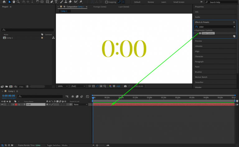 How to Add a Timecode in After Effects | aejuice.com
