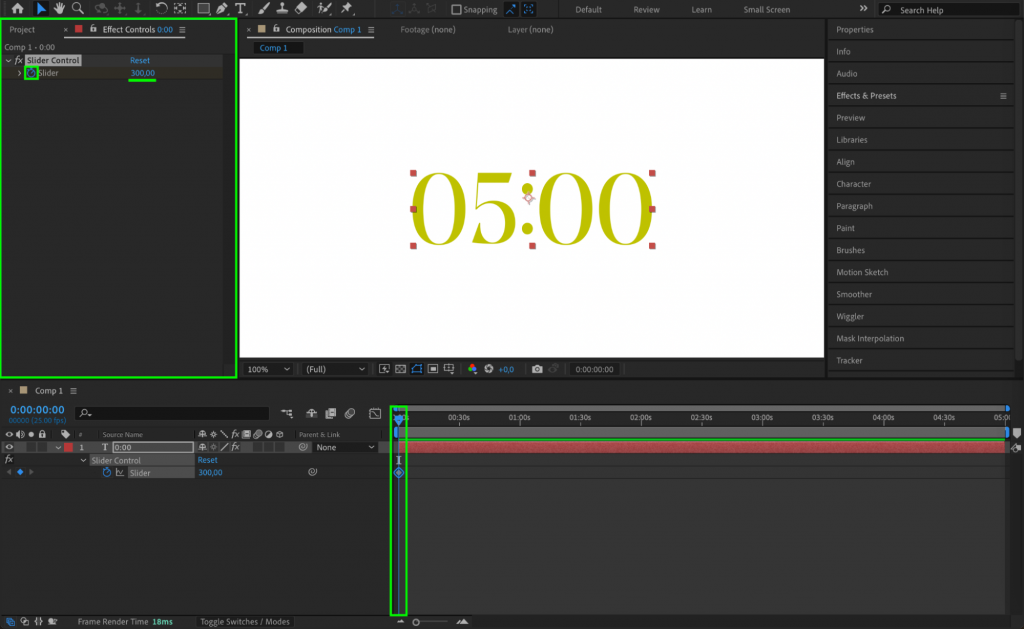 How to Add a Timecode in After Effects | aejuice.com