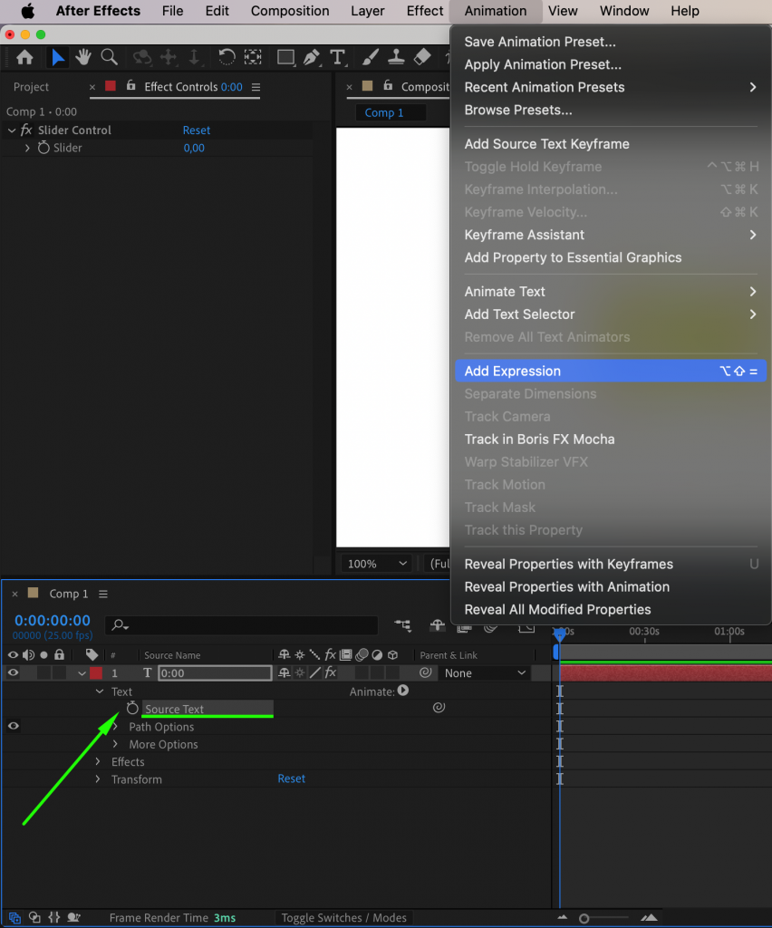 How to Add a Timecode in After Effects | aejuice.com
