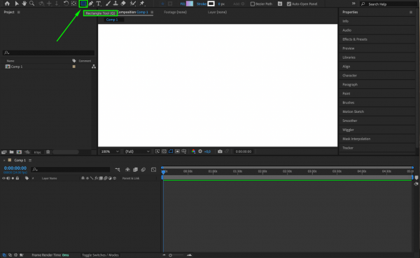 How to Change the Rectangle Tool to a Circle in After Effects | aejuice.com
