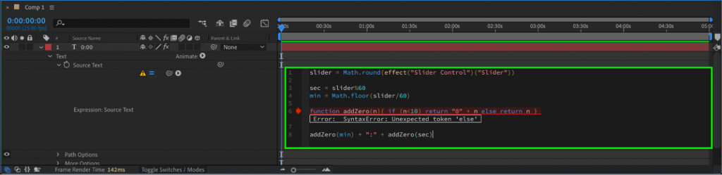 How to Add a Timecode in After Effects | aejuice.com