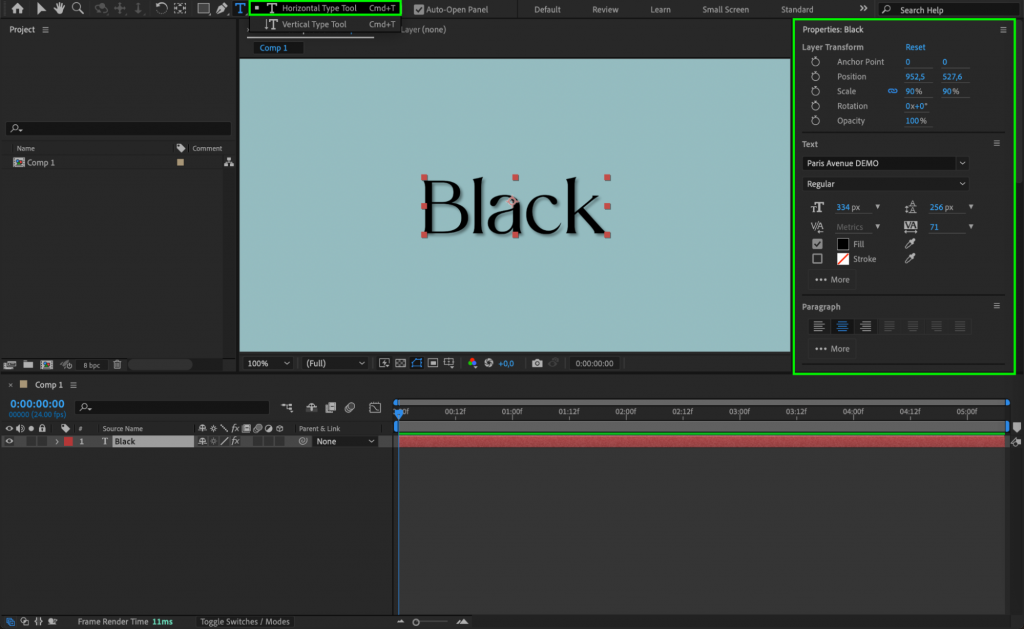 How to Mask Text in After Effects | aejuice.com