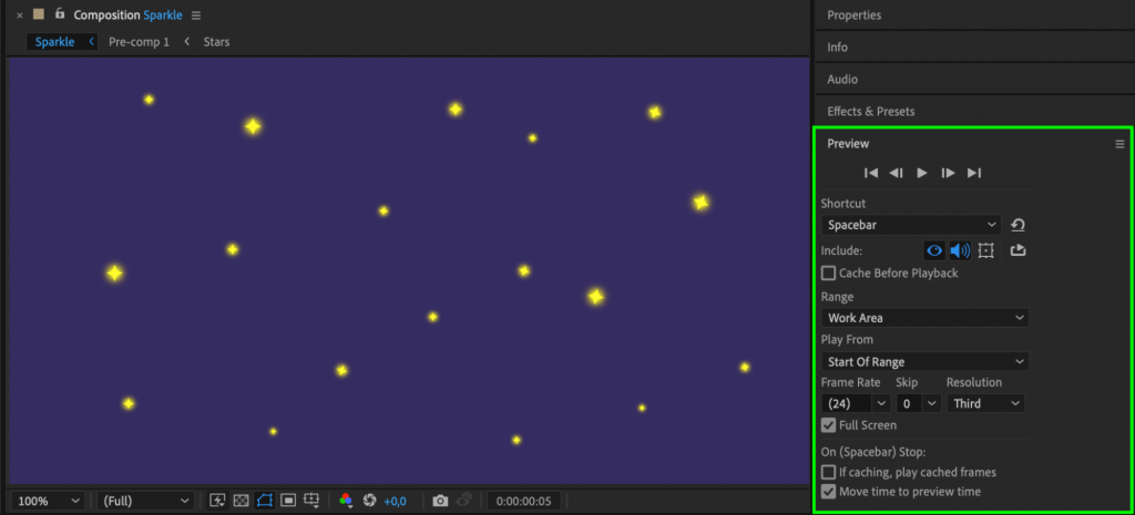 How to Create Sparkles in After Effects | aejuice.com