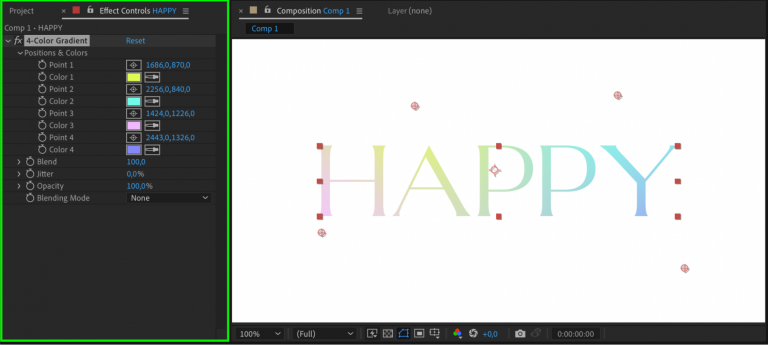 How to Add a Gradient to Text in After Effects | aejuice.com
