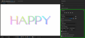 How to Add a Gradient to Text in After Effects | aejuice.com