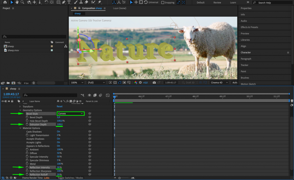How to 3D Track Text in After Effects | aejuice.com