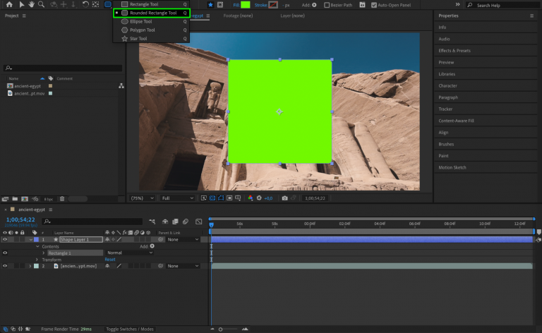 How to Create a Mask Layer in After Effects | aejuice.com