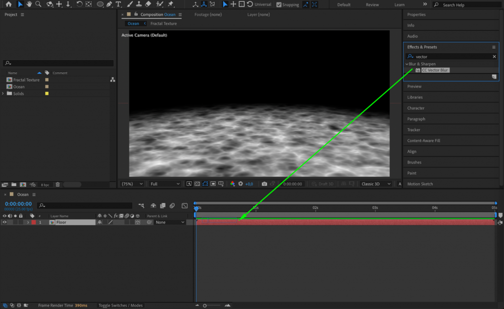 How to Create an Ocean in After Effects | aejuice.com
