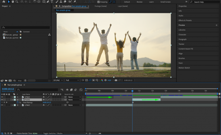 How to Make a Video Pause in After Effects | aejuice.com
