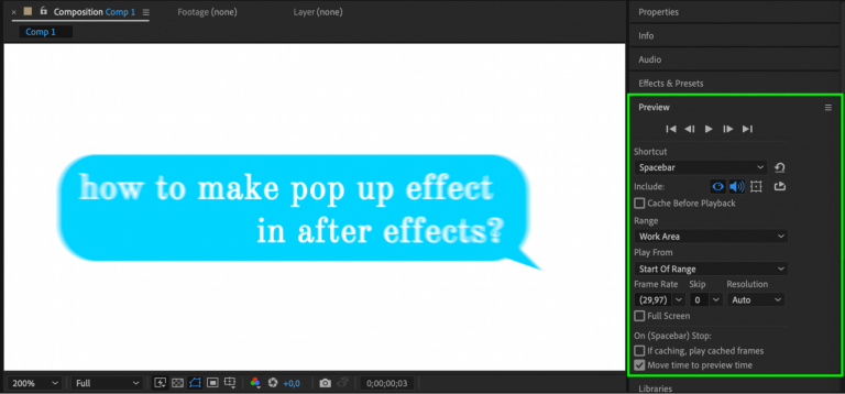 How to Create a Pop-Up Effect in After Effects | aejuice.com