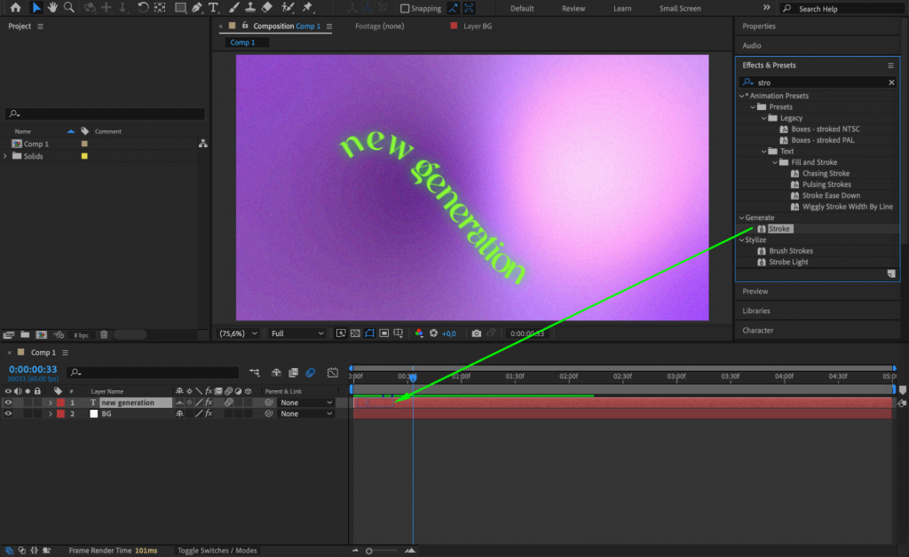How to Type on a Path in After Effects | aejuice.com