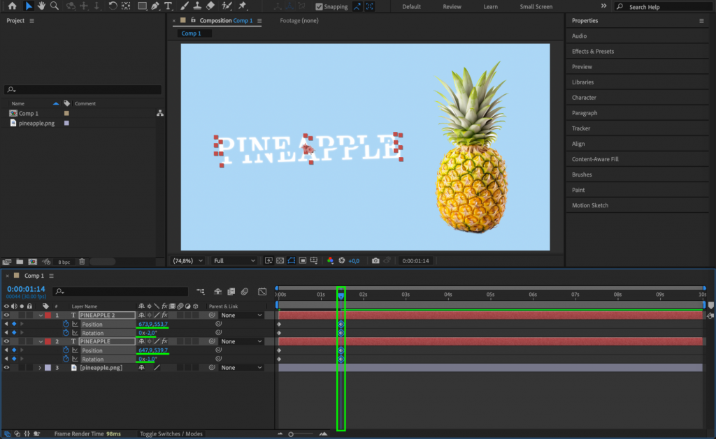 How to Make Cut Effects in After Effects | aejuice.com