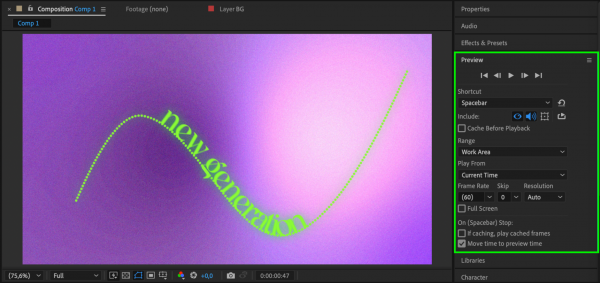 How to Type on a Path in After Effects | aejuice.com