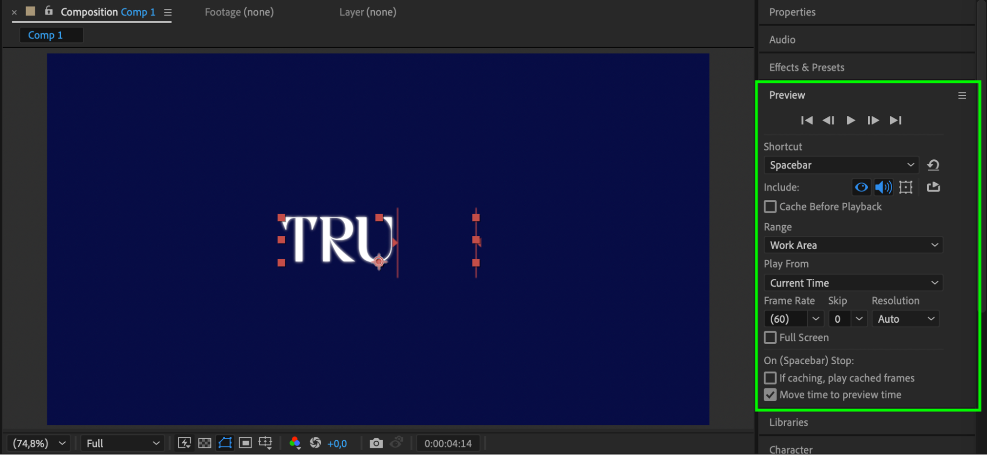 How to Animate Text Transitions Out in After Effects | aejuice.com