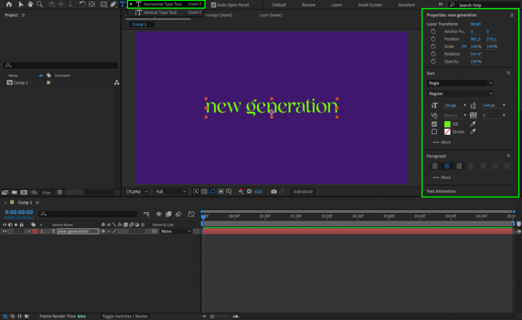 How to Type on a Path in After Effects | aejuice.com